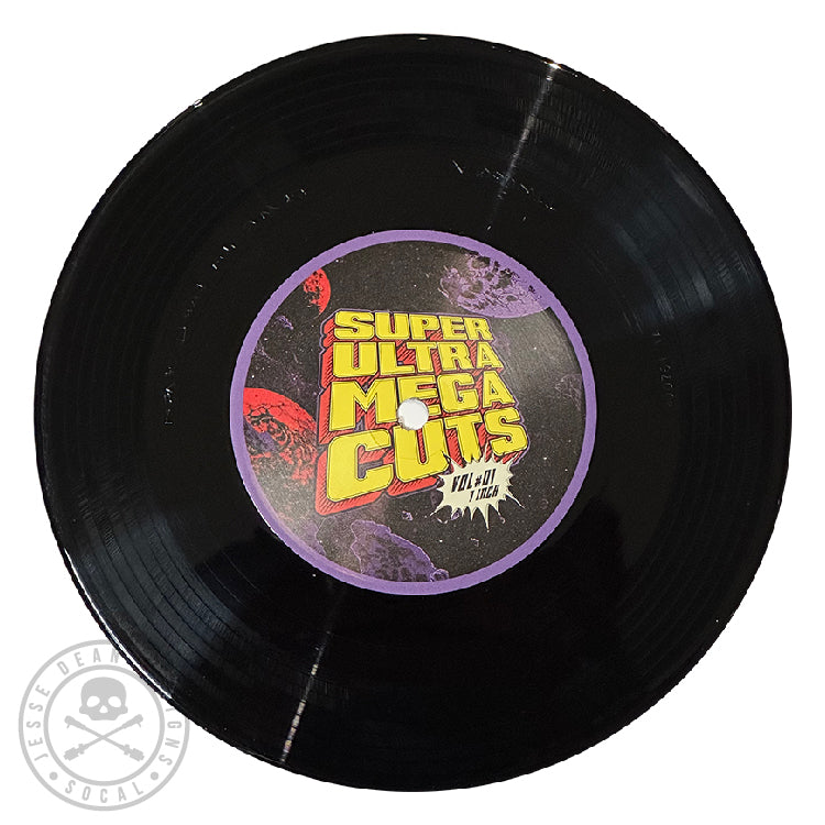 TTW030 - SUPER ULTRA MEGA CUTS - 7IN (BLACK VINYL) – Jesse Dean Designs
