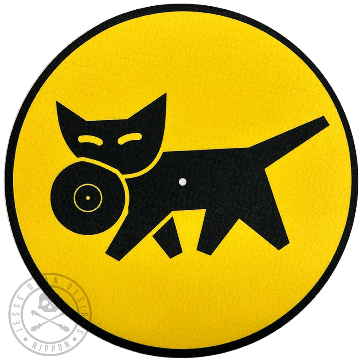 DISKO NEKO 12" SLIP MAT - ディスコネコ – Jesse Dean Designs