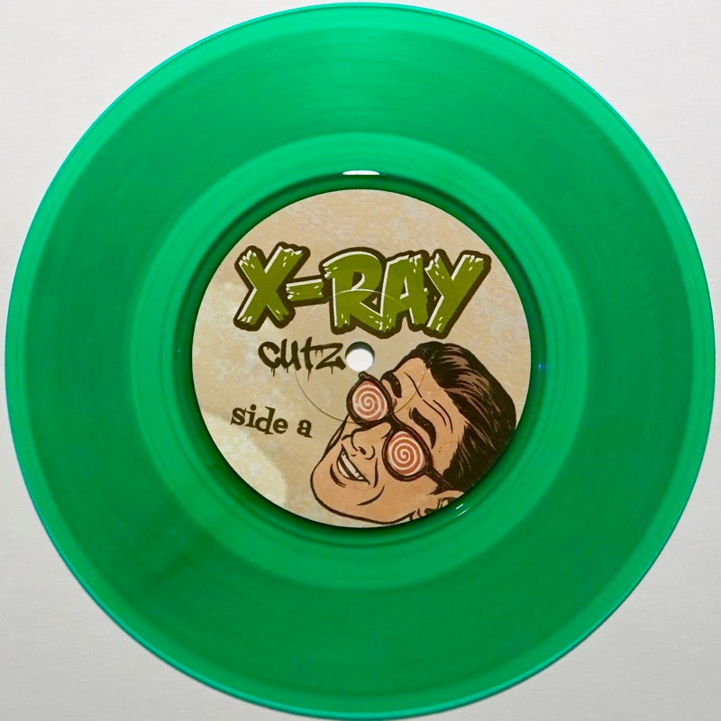 FUNKY PORTABLE X-RAY CUTZ - 7in (Green Vinyl) – Jesse Dean Designs